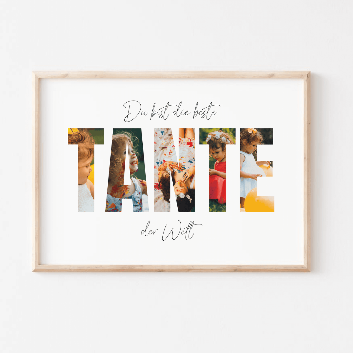 Beste Tante Poster » Jetzt personalisieren!