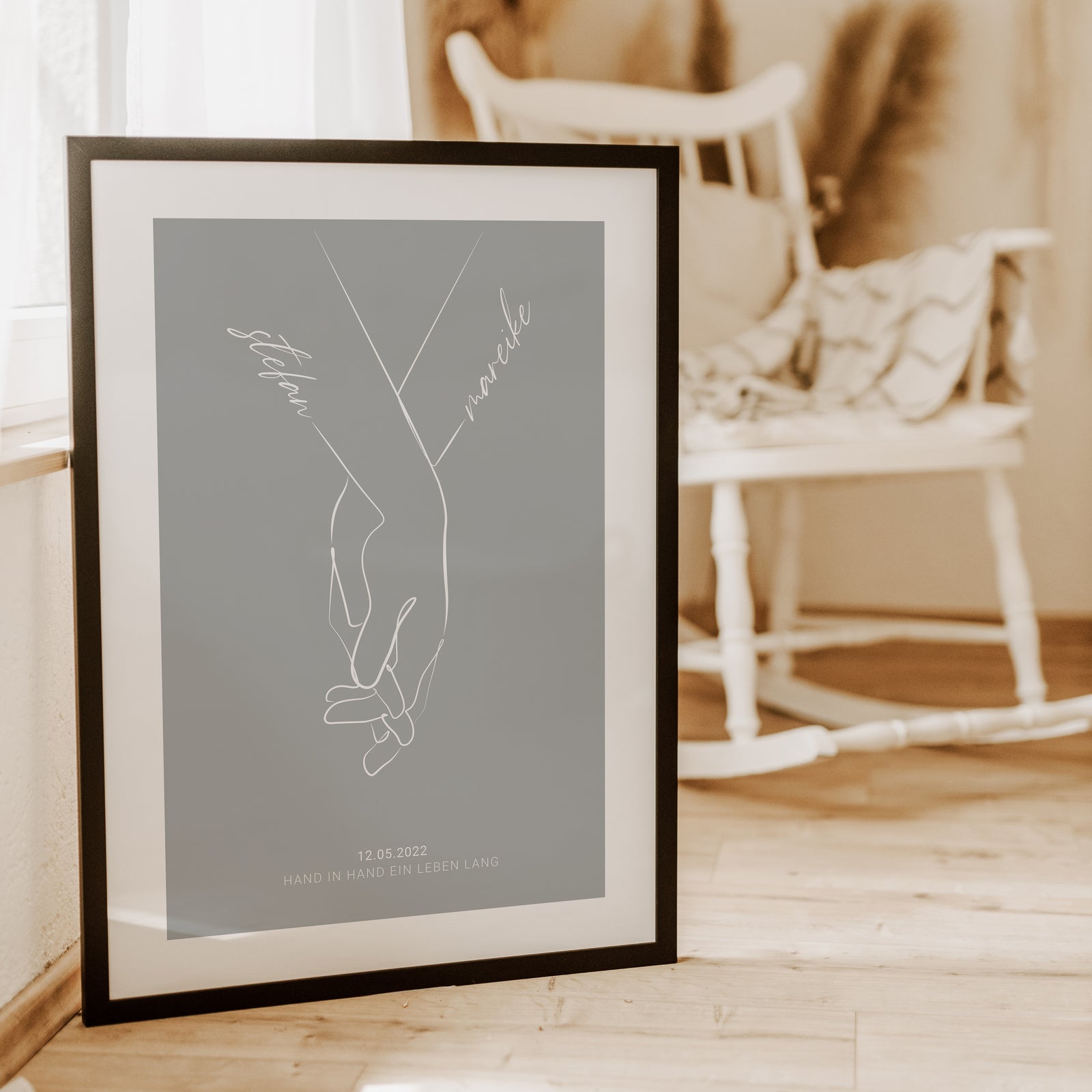 Poster 'Hand in Hand' » Jetzt personalisieren!