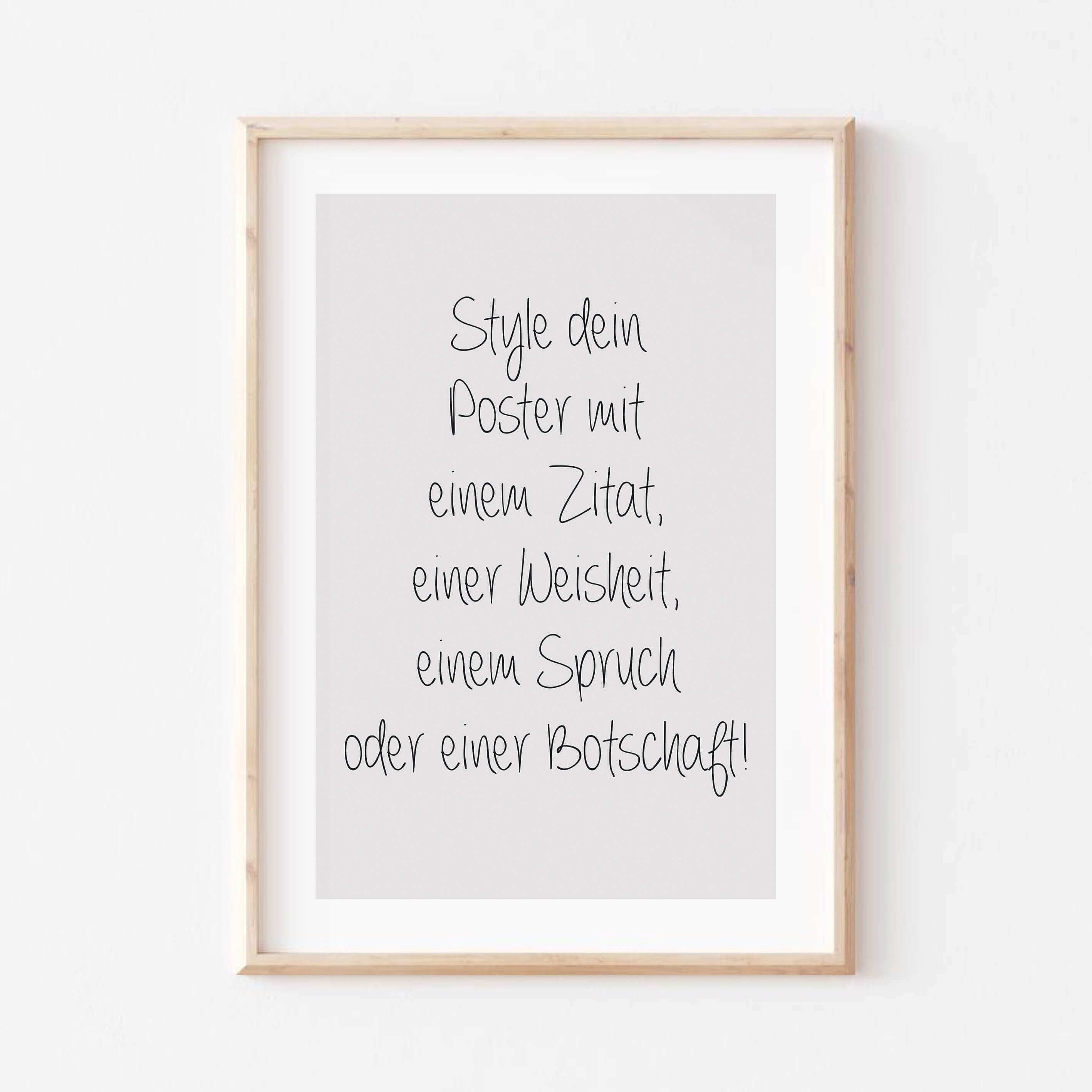 Chaos German Style Poster » Jetzt entdecken!